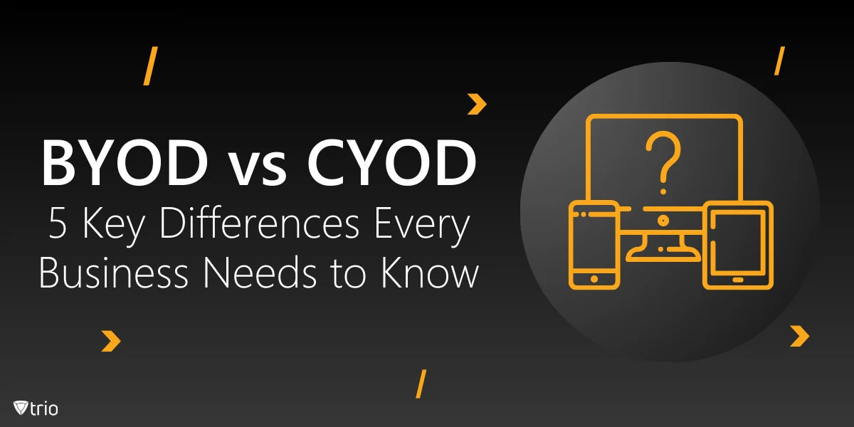 BYOD vs CYOD: 5 Key Differences Every Business Needs to Know BYOD vs CYOD: 5 Key Differences Every Business Needs to Know